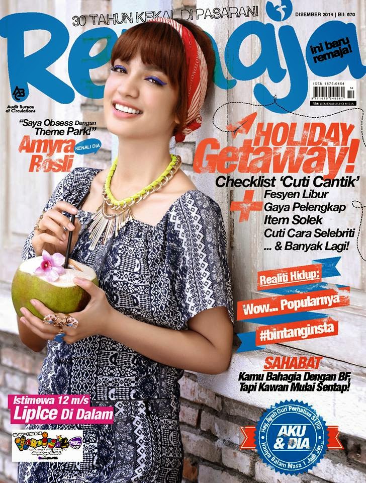 14 Cover Muka Depan Majalah Remaja Sepanjang Tahun 2014..!!!