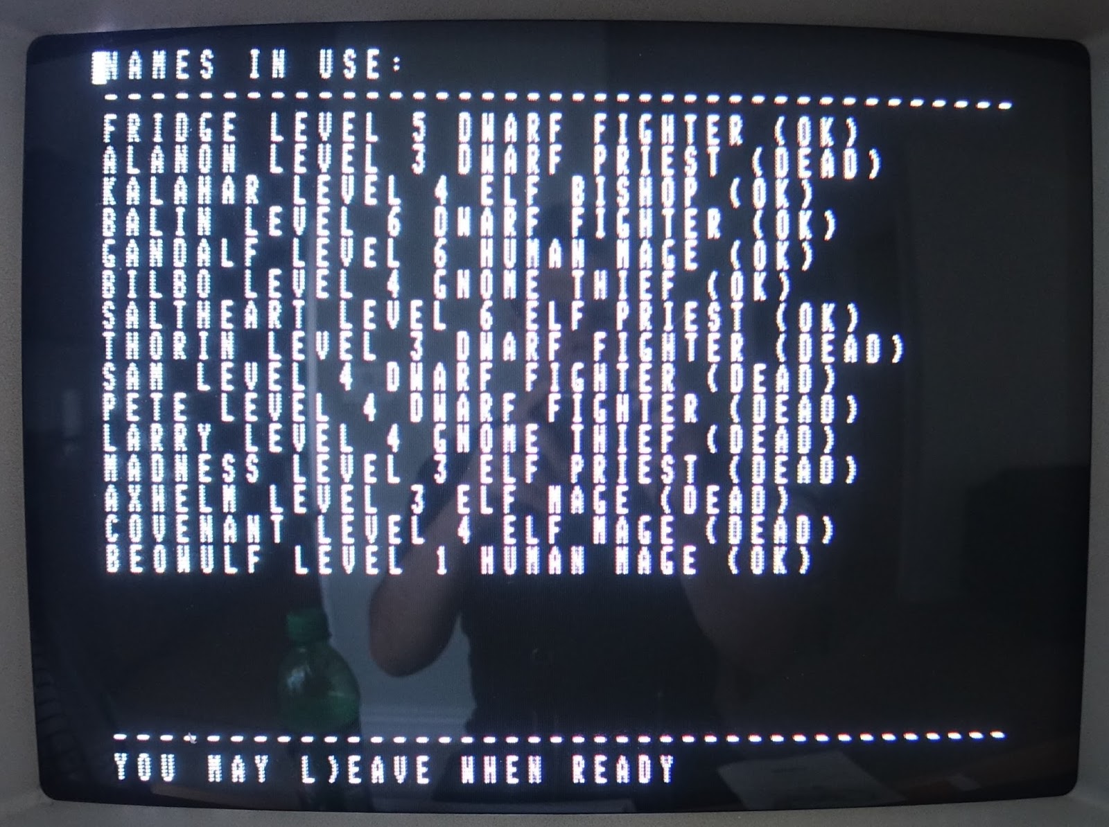 Dennis Strelow: Apple II, Wizardry