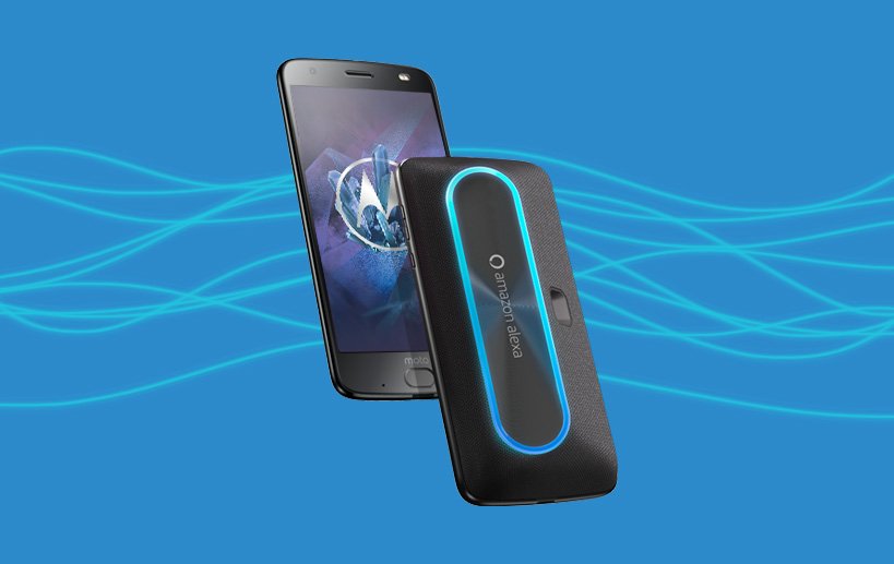 Motorola launches the Alexa Moto Mod! - Motorola Lovers