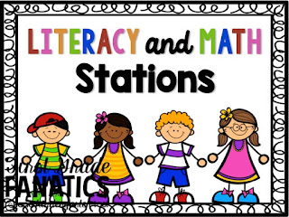 First Grade Fanatics: How I Do Literacy and Math Stations
