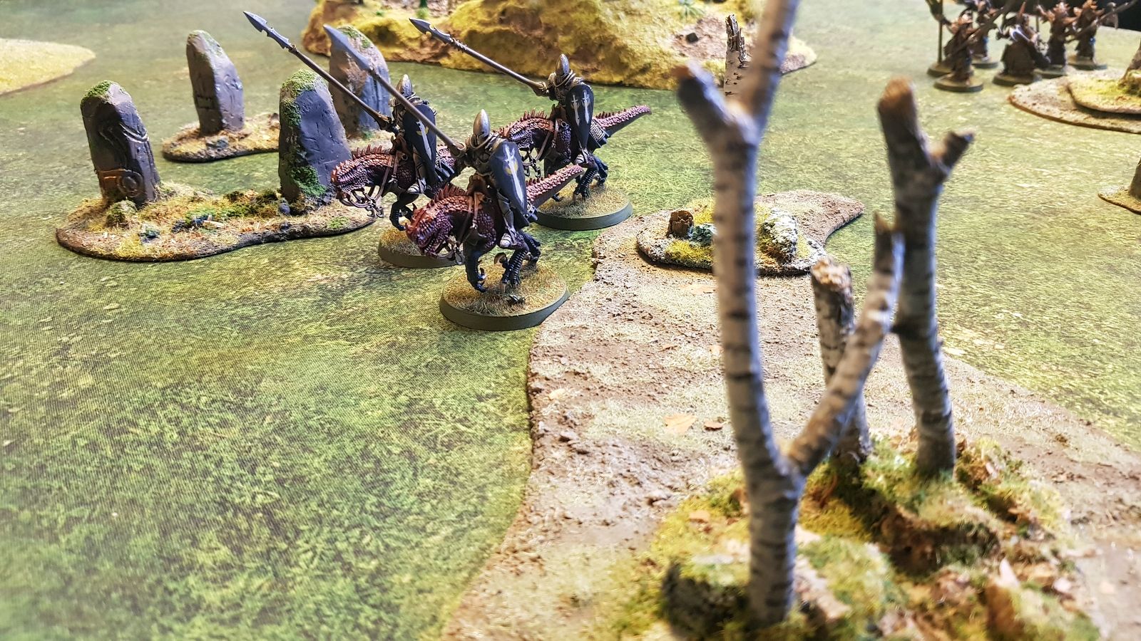Kampfgruppe Engel: Mörkeralver, troll och illvättingar - Dragon Rampant AAR