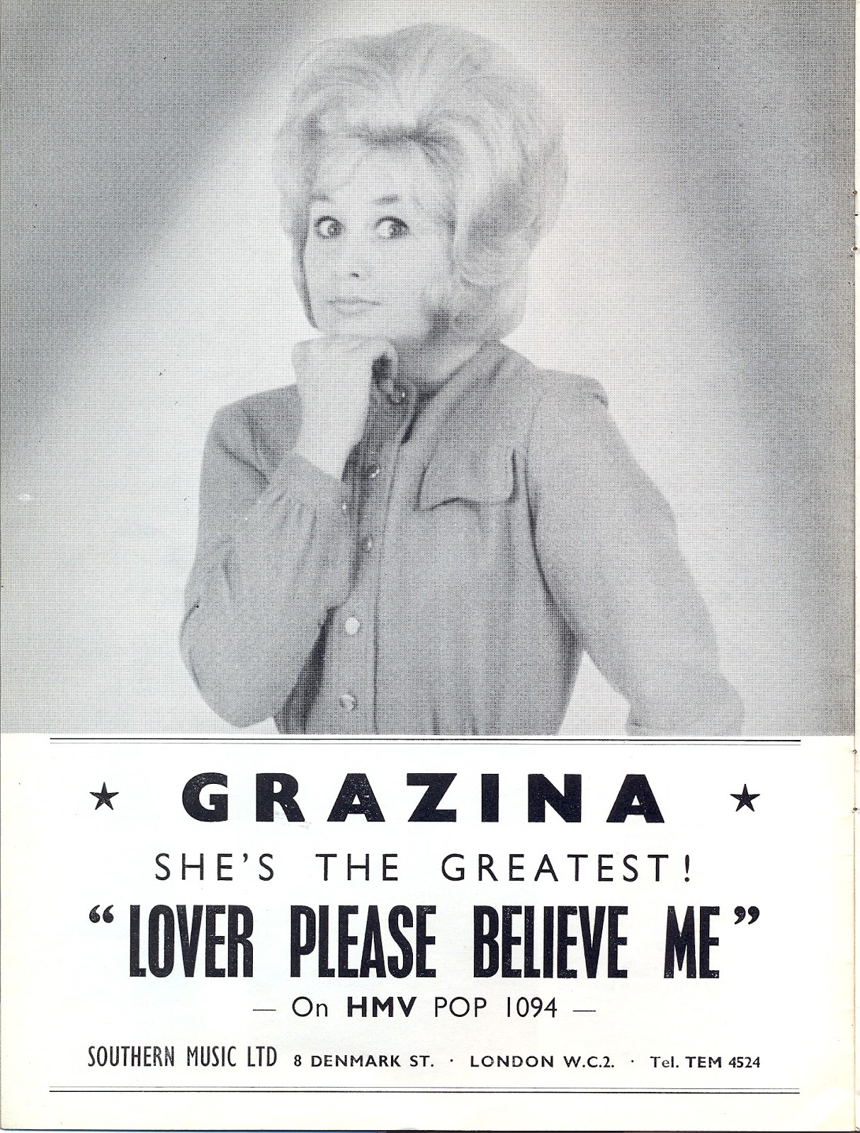 SIXTIES BEAT: Grazina