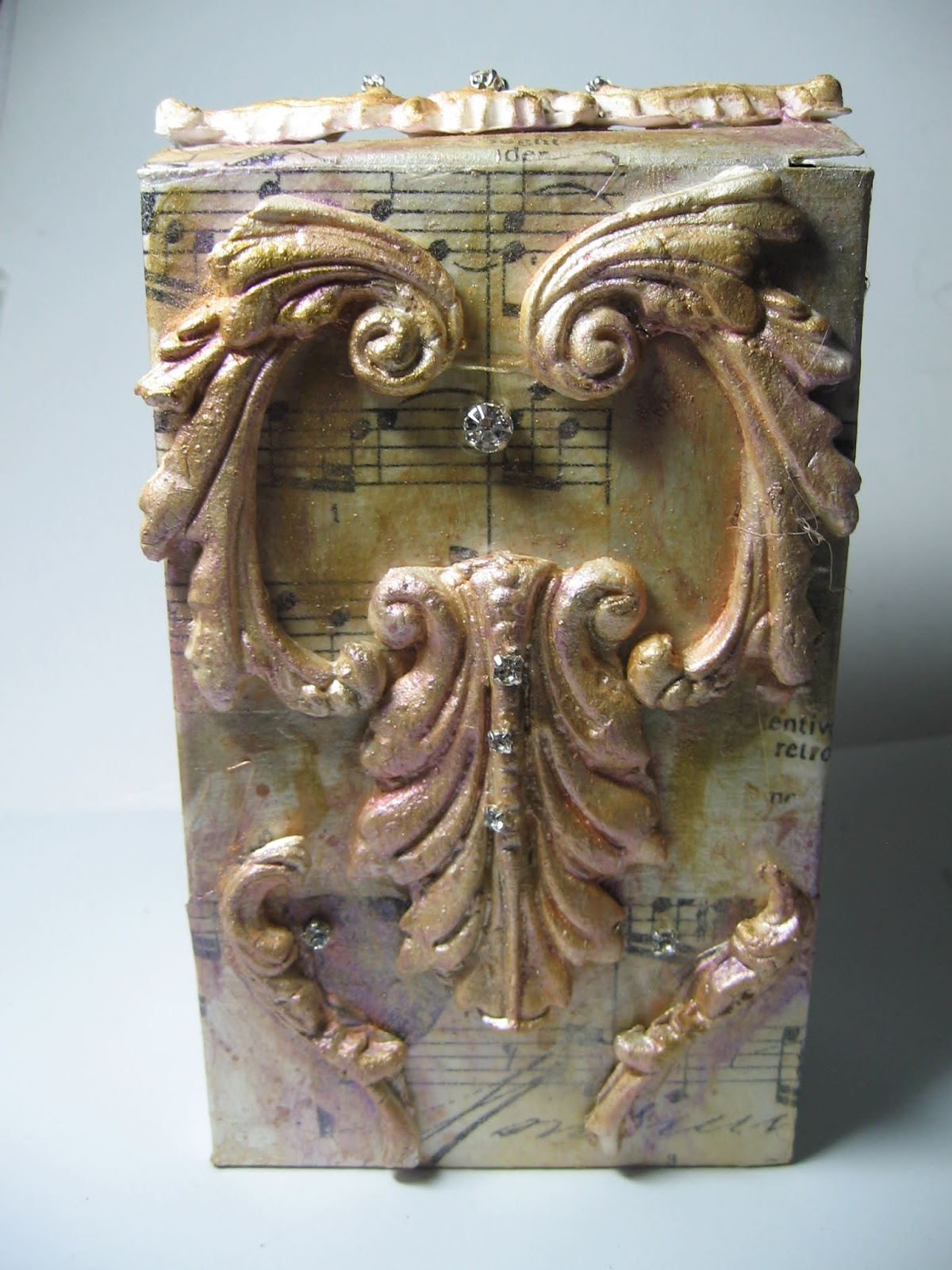 AngelDream Crafts: Mixed Media Gift Boxes Featuring DecoArt