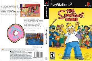 CAPA THE SIMPSONS GAME PS2 ~ PiolhoDowns