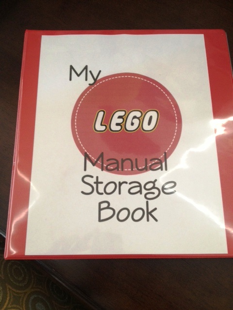 Silly Happy Sweet: Lego Storage Part II: Organize Your Lego Manuals ...