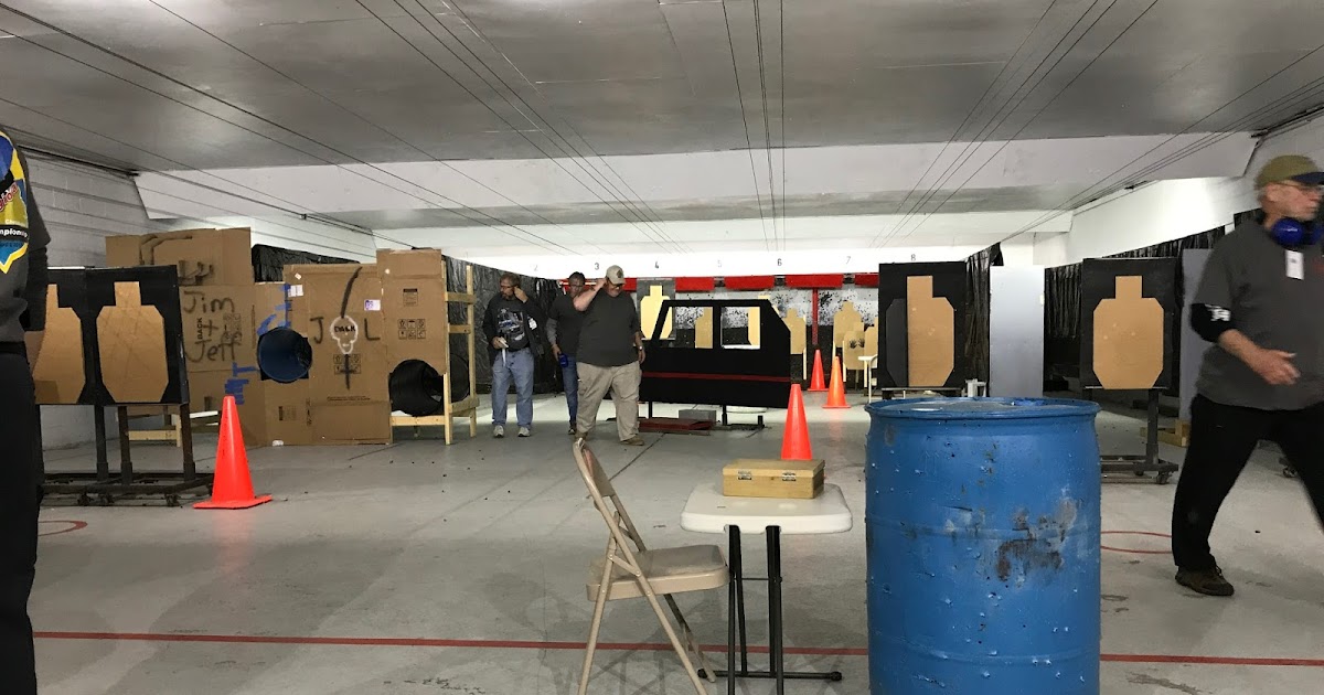 Musings Over a Barrel: Virginia Indoor Regional IDPA Match