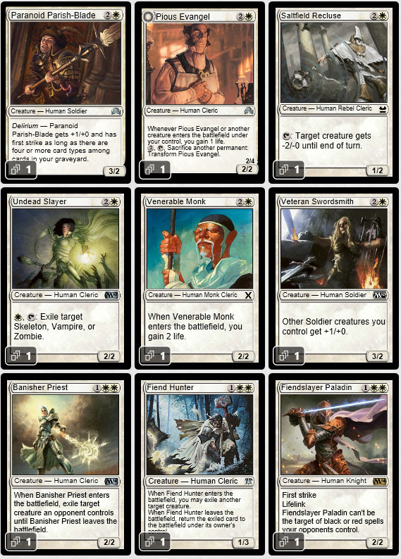 Magic the Gathering Adventures: [Legacy] White Humans from Innistrad ...