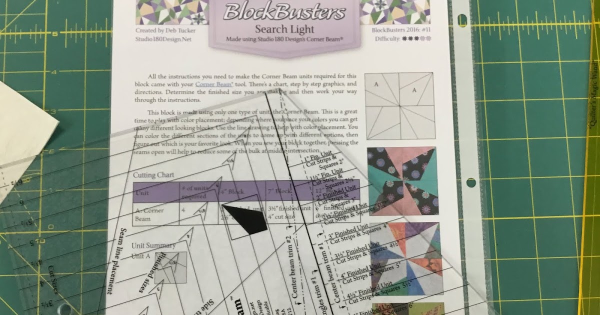 Quilting Affection Designs: 2018 Master the Rulers: Studio 180 Design ...