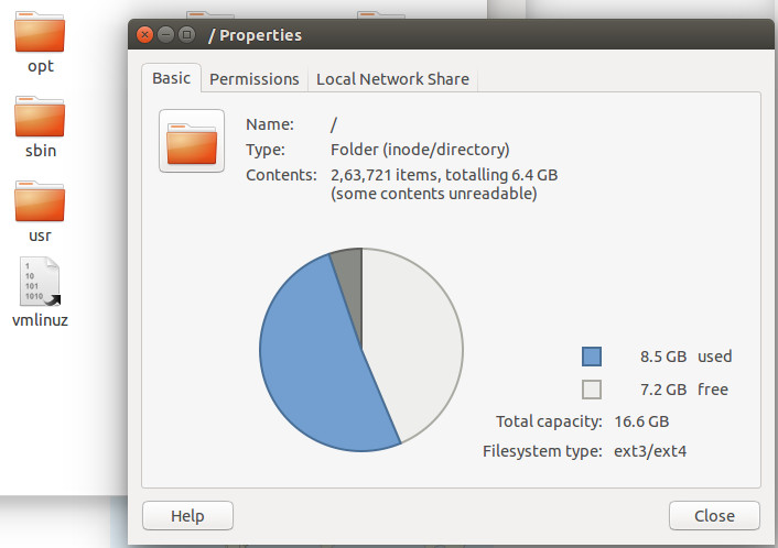 N Recursions Interpreting The Disk Usage Analyzer Of Linux