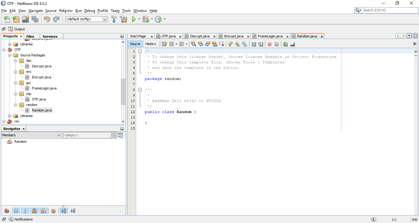 TUTORIAL ONE TIME PASSWORD USING NETBEANS AND ANDROID STUDIO