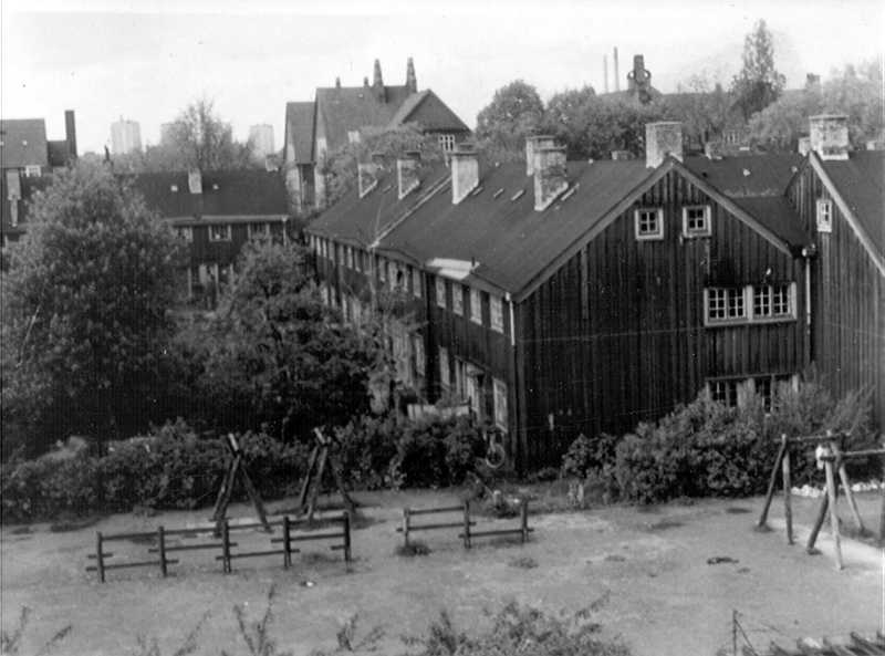 Valby og København, før og nu: Barakhusene på Vigerslev Allè - Valby