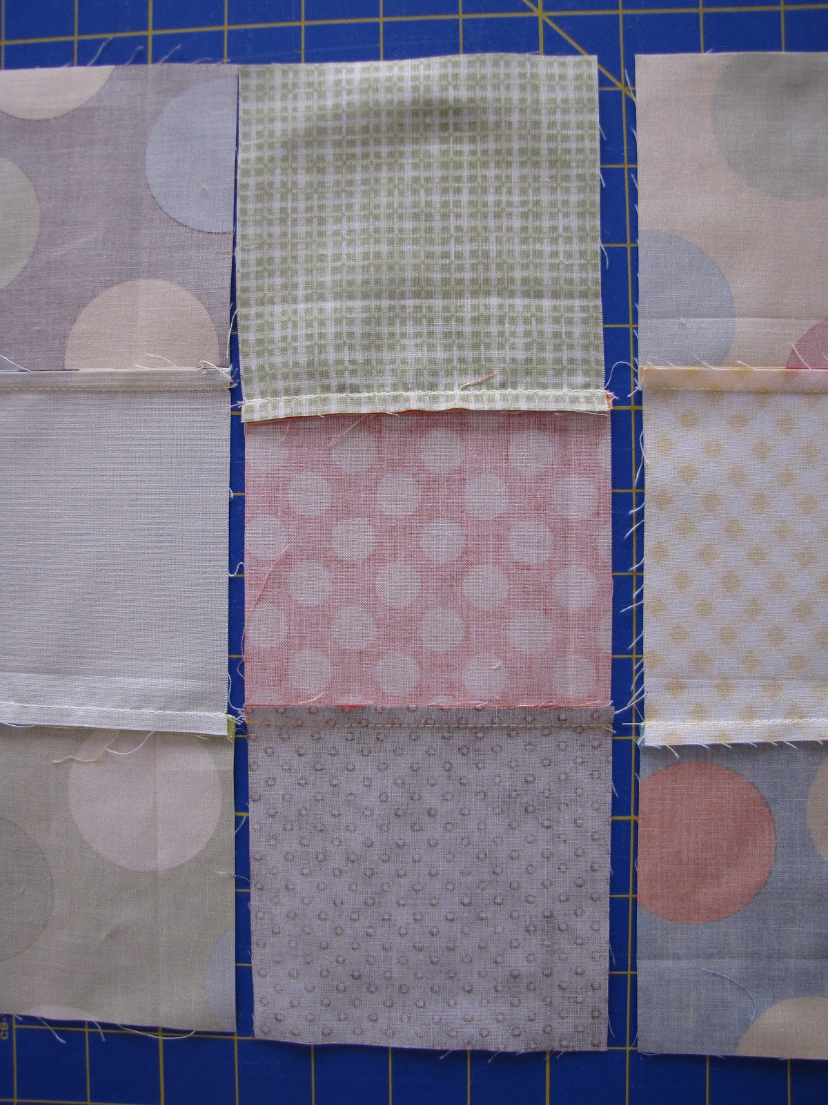 Granny Ann's: Split 9-Patch Quilt