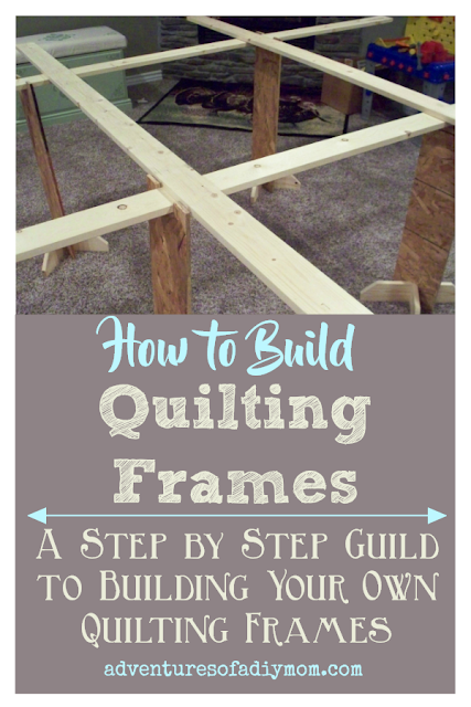 DIY Quilting Frames - Adventures of a DIY Mom