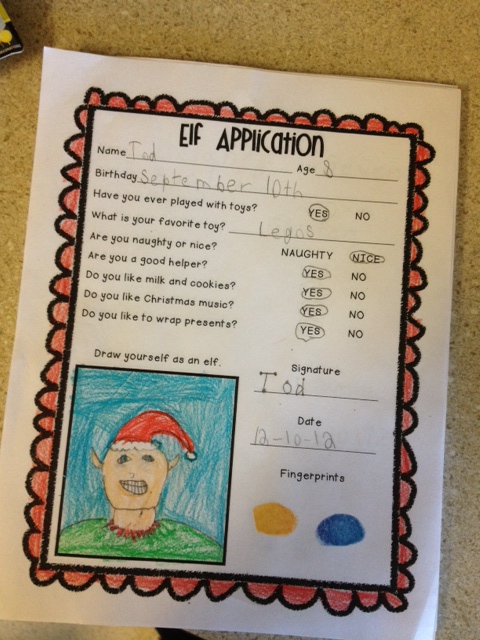 Simply Second Grade: Giveaway Winners & Elf for Hire Persuasive Writing ...