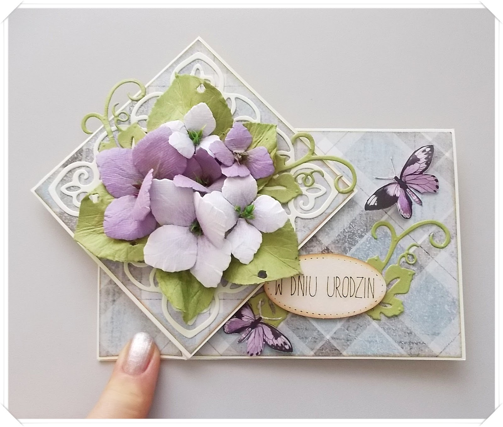 14 Craft Bar: The diamond top fold card