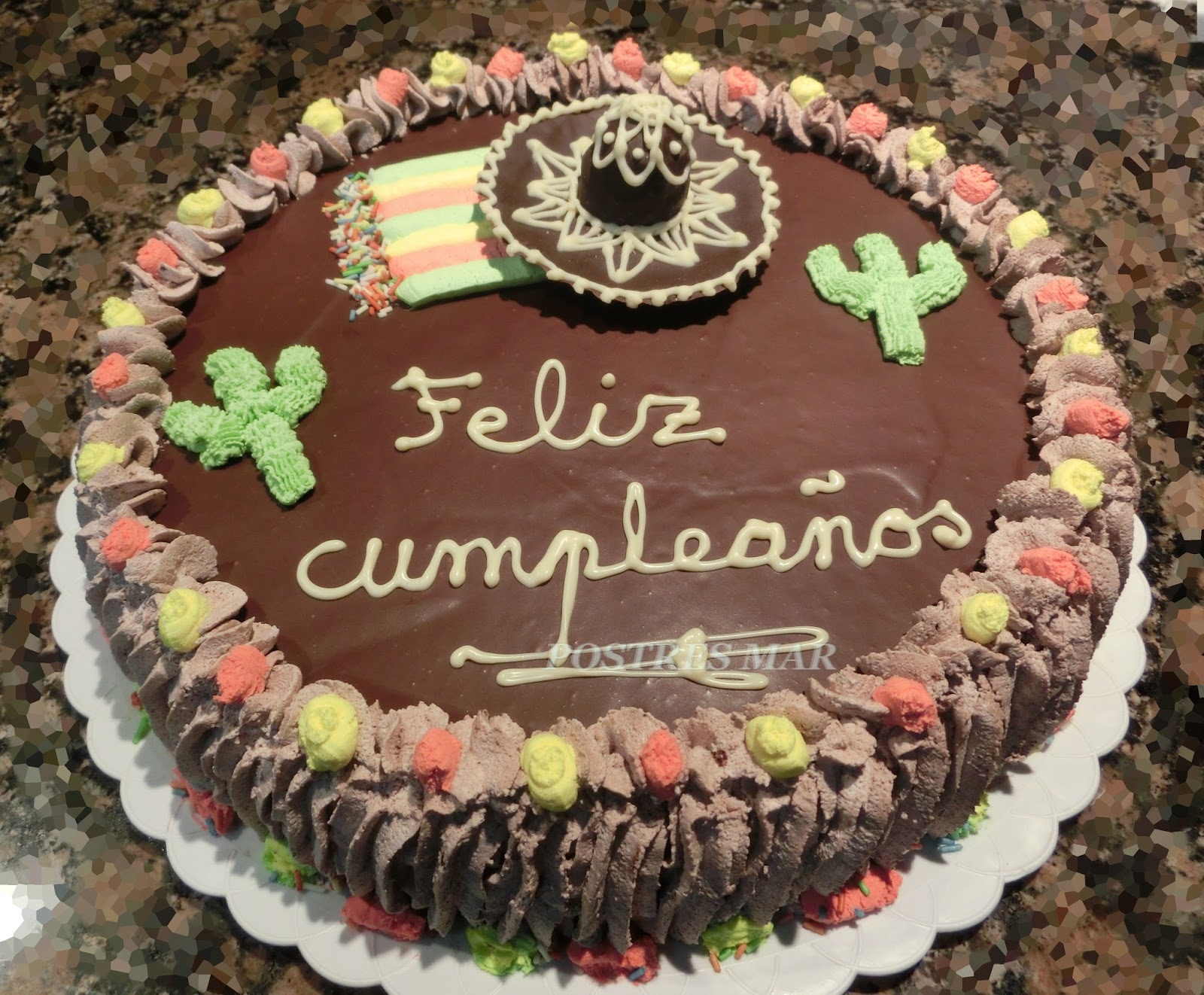 Postres Mar : Tarta mexicana