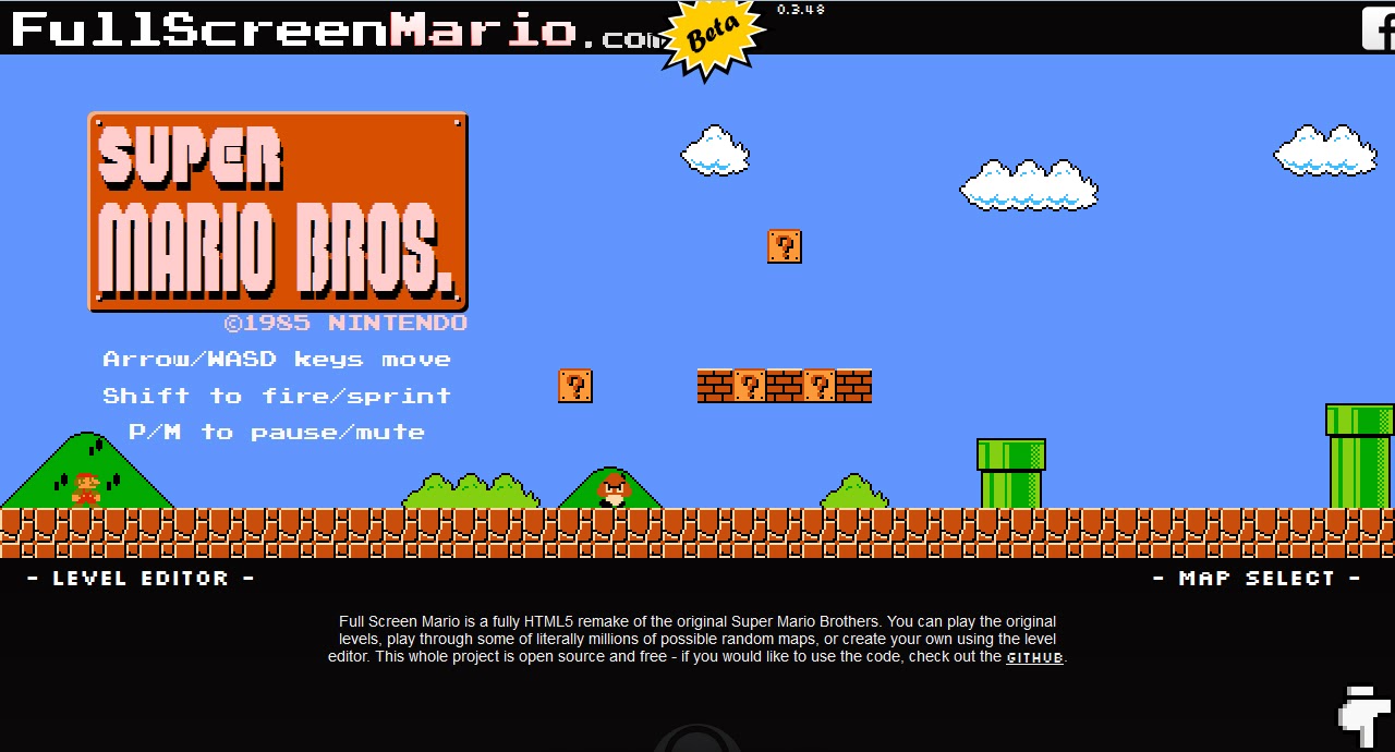 DempseyAnthonyMark: Super Mario Brothers Original 8 Bit