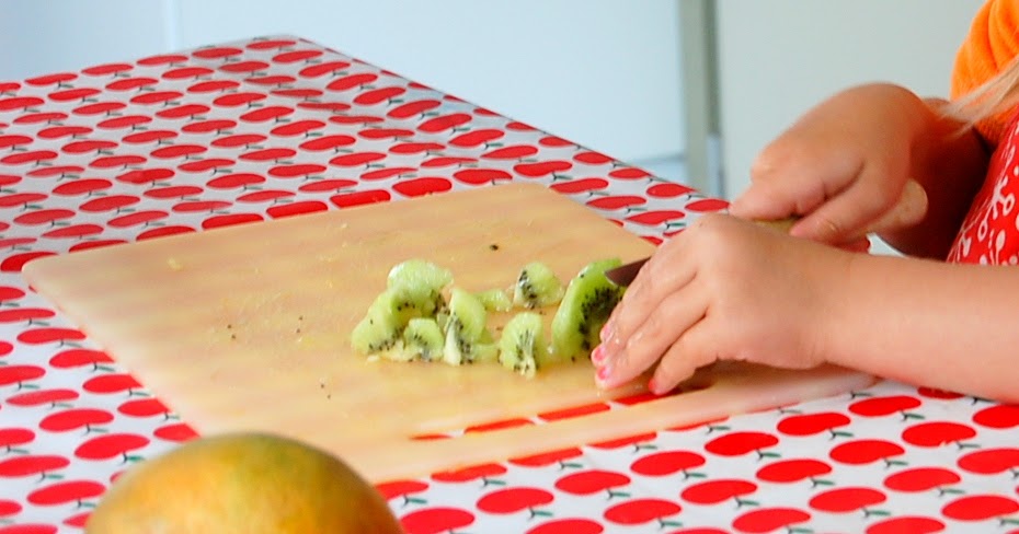 mama van vijf: Lekkere fruitsla