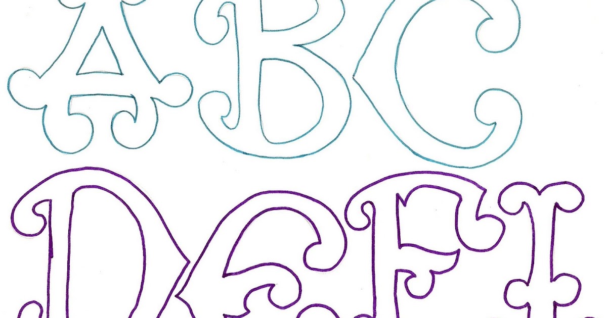 MaestrosComoTú: LETRAS CURVAS