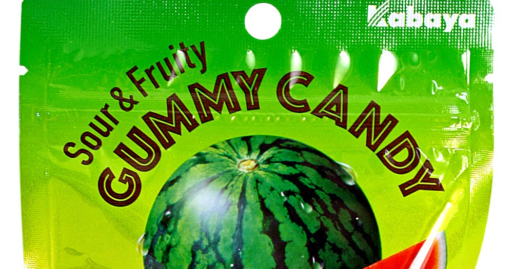 Sometimes Foodie: Are You PURERAL? Sour Watermelon Gummies from Kabaya