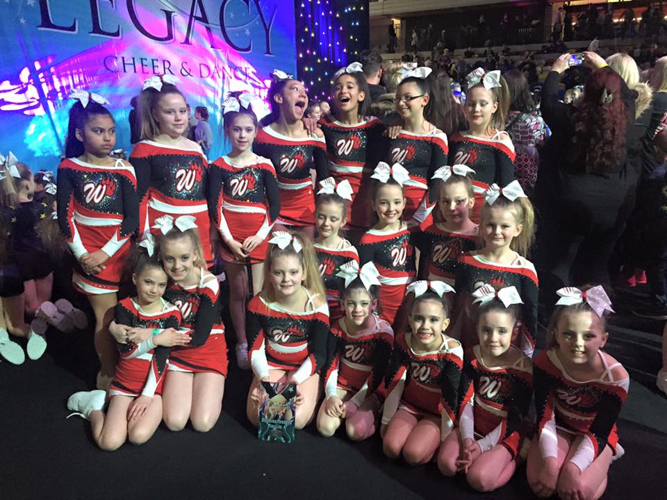 Basingstoke Wolverines Cheerleading Squad