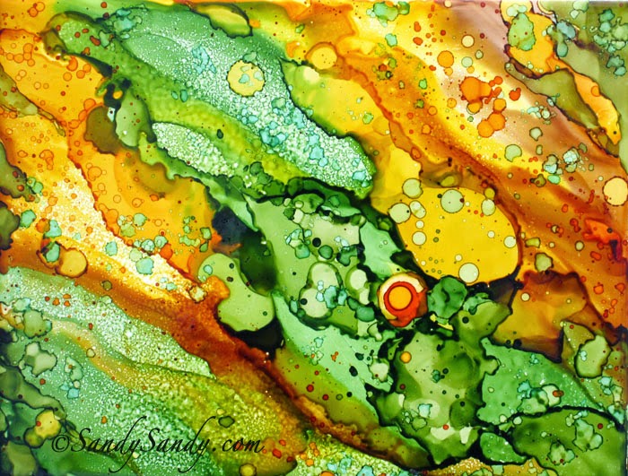 *SANDY SANDY ART*: A Very Vincent Day ~ How Lovely Yellow Is!