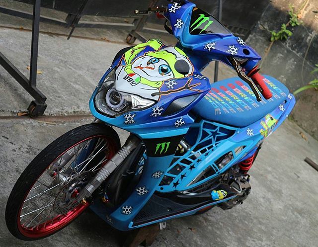 70 Foto Modifikasi Motor Nex Simple Menawan Terbaru