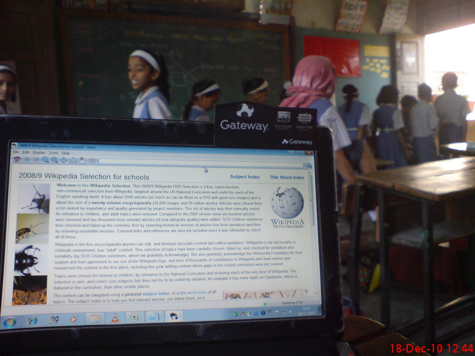 Blog Trek, the next generation: News coverage for Wikipedia for Schools ...