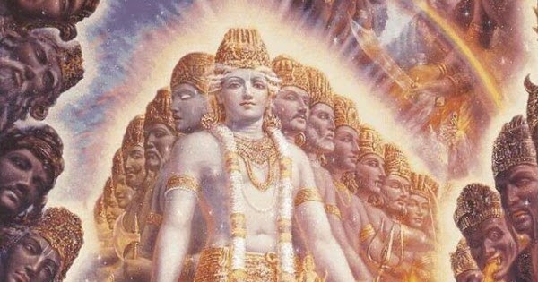 Bhagwad Gita Blog : Vishvarupa / Virat Rupa / Universal or Cosmic Form ...