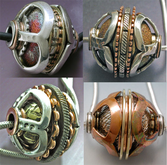 Mixed Metal Jewels: Mixed Metal Beads