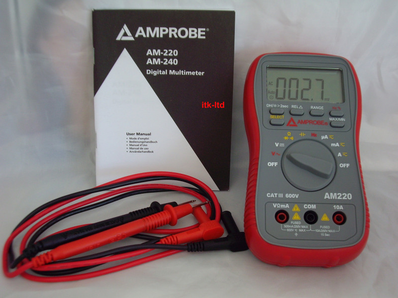 Electrical Test Equipments & Amprobe Multimeters: Best Electrical Test ...