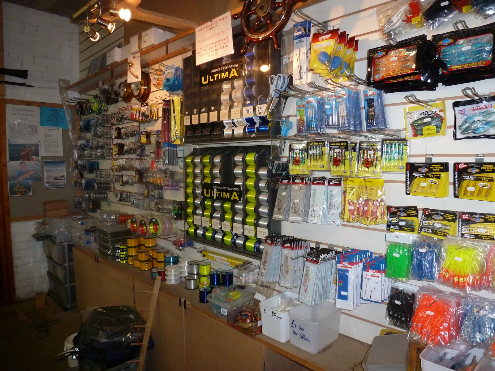 Carr House Farm Bed & Breakfast Blog: Rods,Reels and Fish Hooks.....