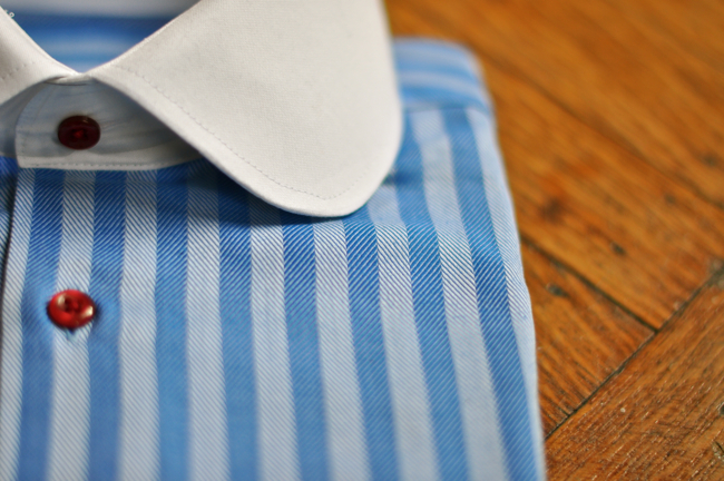 I just adore this shirt (With images) | Modern tailor, Custom shirts ...