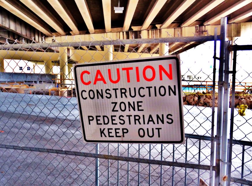 Houston in Pics: Pedestrian traffic control signage, no-walk and keep-o