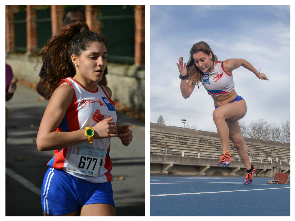 GIJON ATLETISMO: Nora Suarez y Anahi Souto : Dos cracks