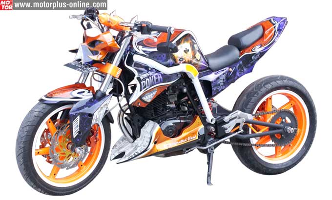 Foto Modifikasi Motor Suzuki Thunder 125 Terbaru 2015