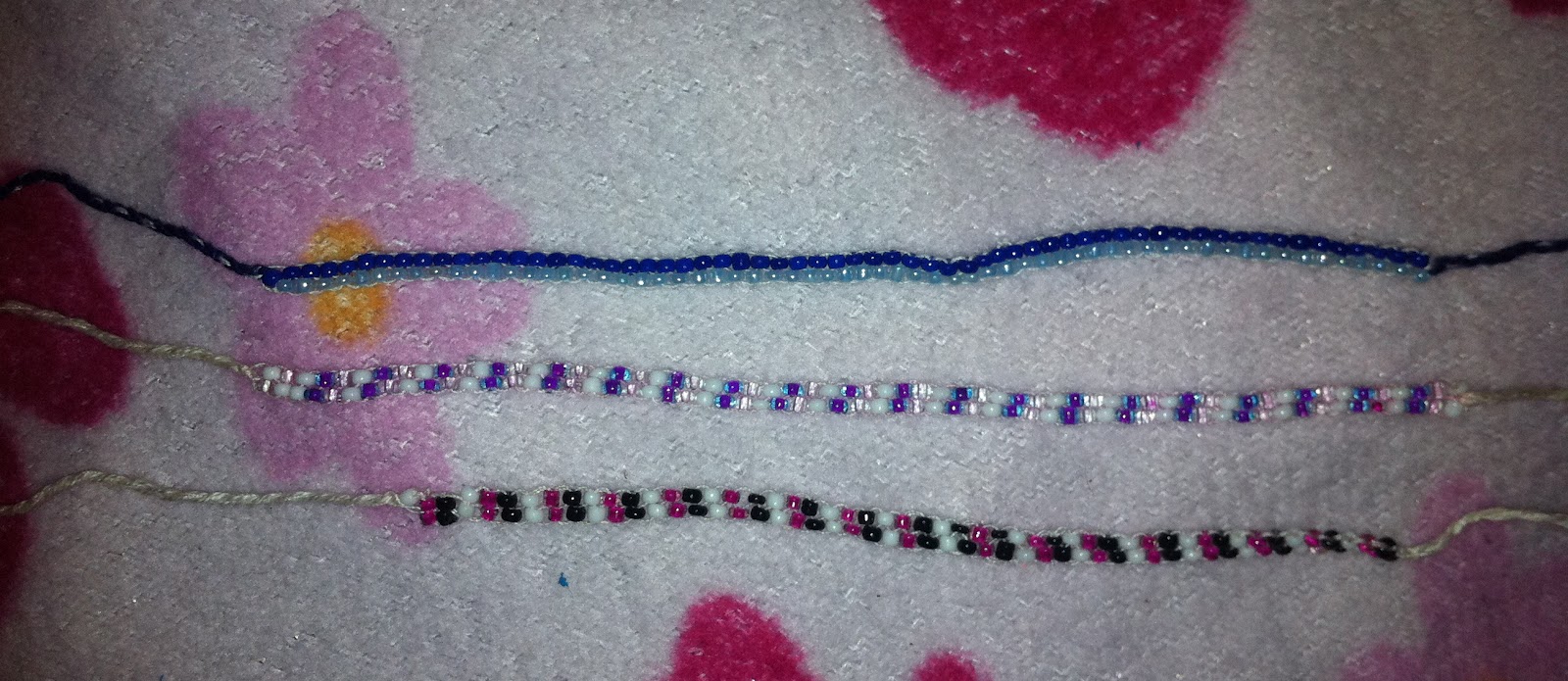 bijuterii handmade: Bratari handmade din margele MODEL 1