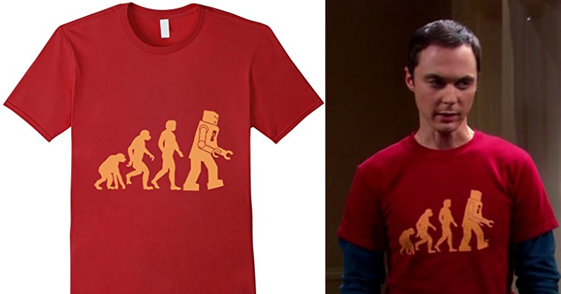 All Shirts Worn by Sheldon Cooper in The Big Bang Theory: Sheldon ...