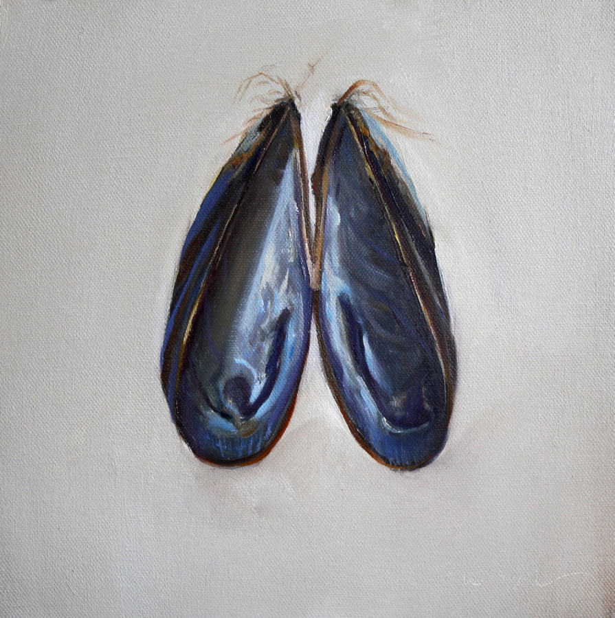Paintings by Jason Waskey: Mussel Shell