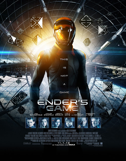 Poster final de la película "El Juego de Ender" - PROYECTOR XD