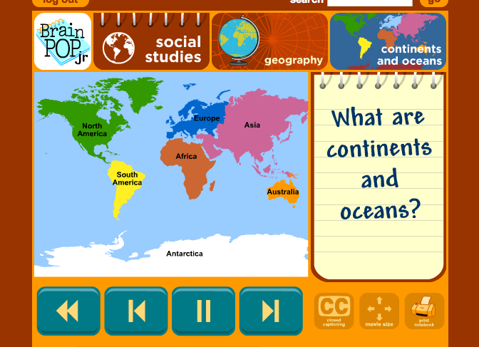 HTS 3rd Grade Technology Blog: Let's Draw a Map of the World!