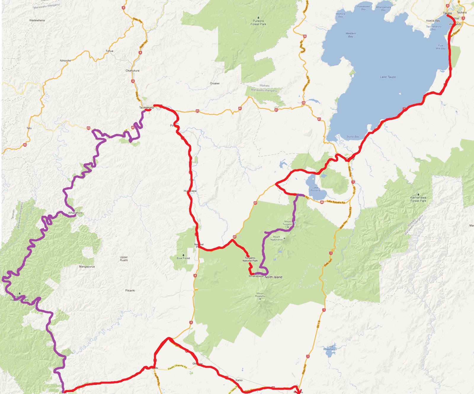 New Zealand: Crossing an active volcano and Canoeing down the Whanganui ...