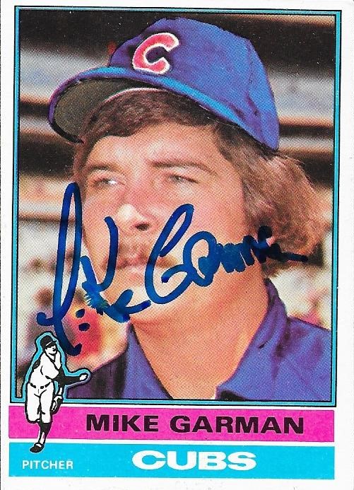 foul bunt: TTM Success - Mike Garman