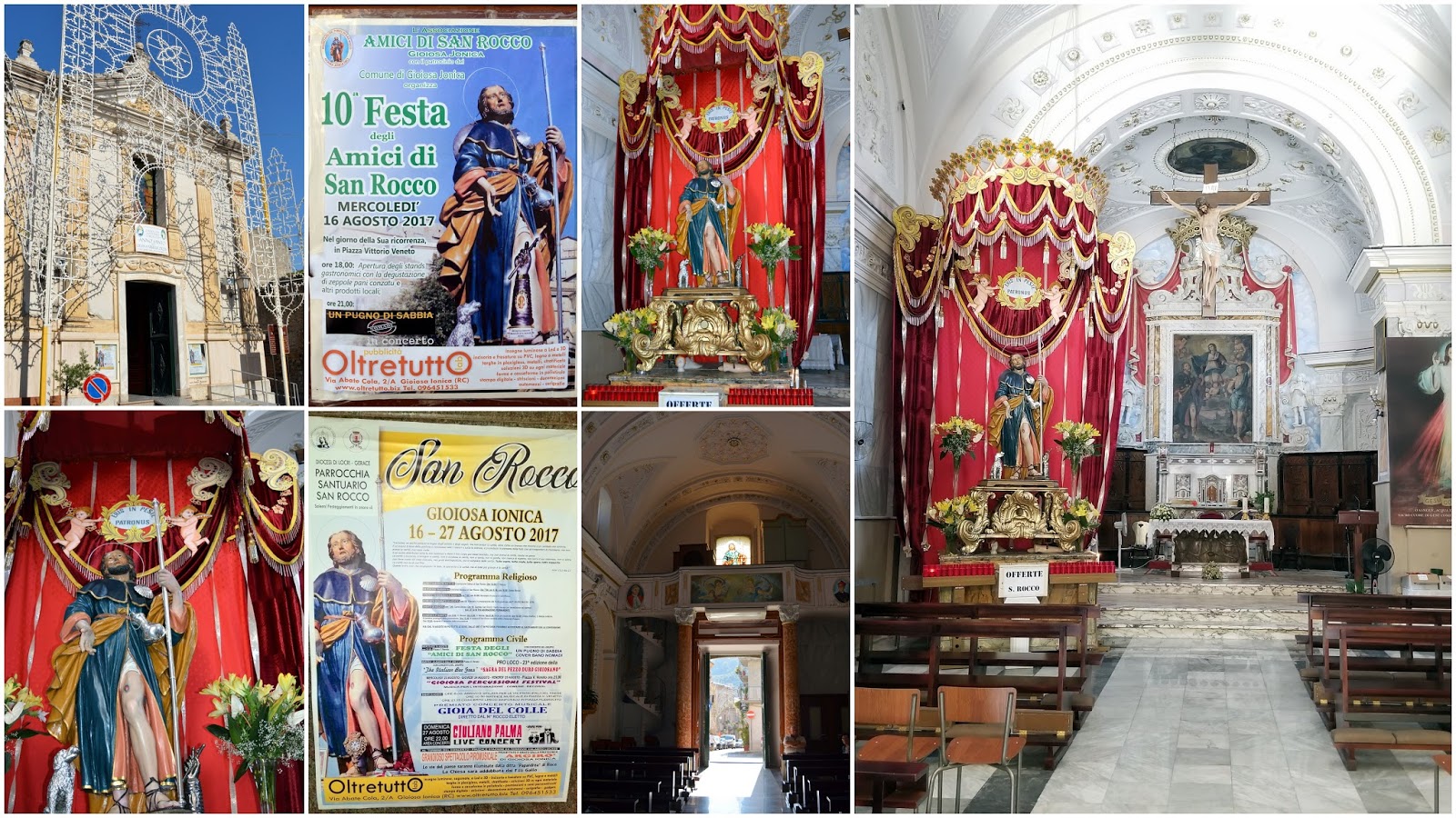 Mille Fiori Favoriti: The Feast of St. Rocco, Gioiosa Ionica, Italy