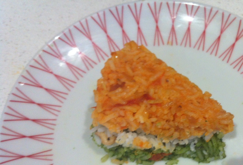 Tri Colour Rice - Sasi's Cuisine