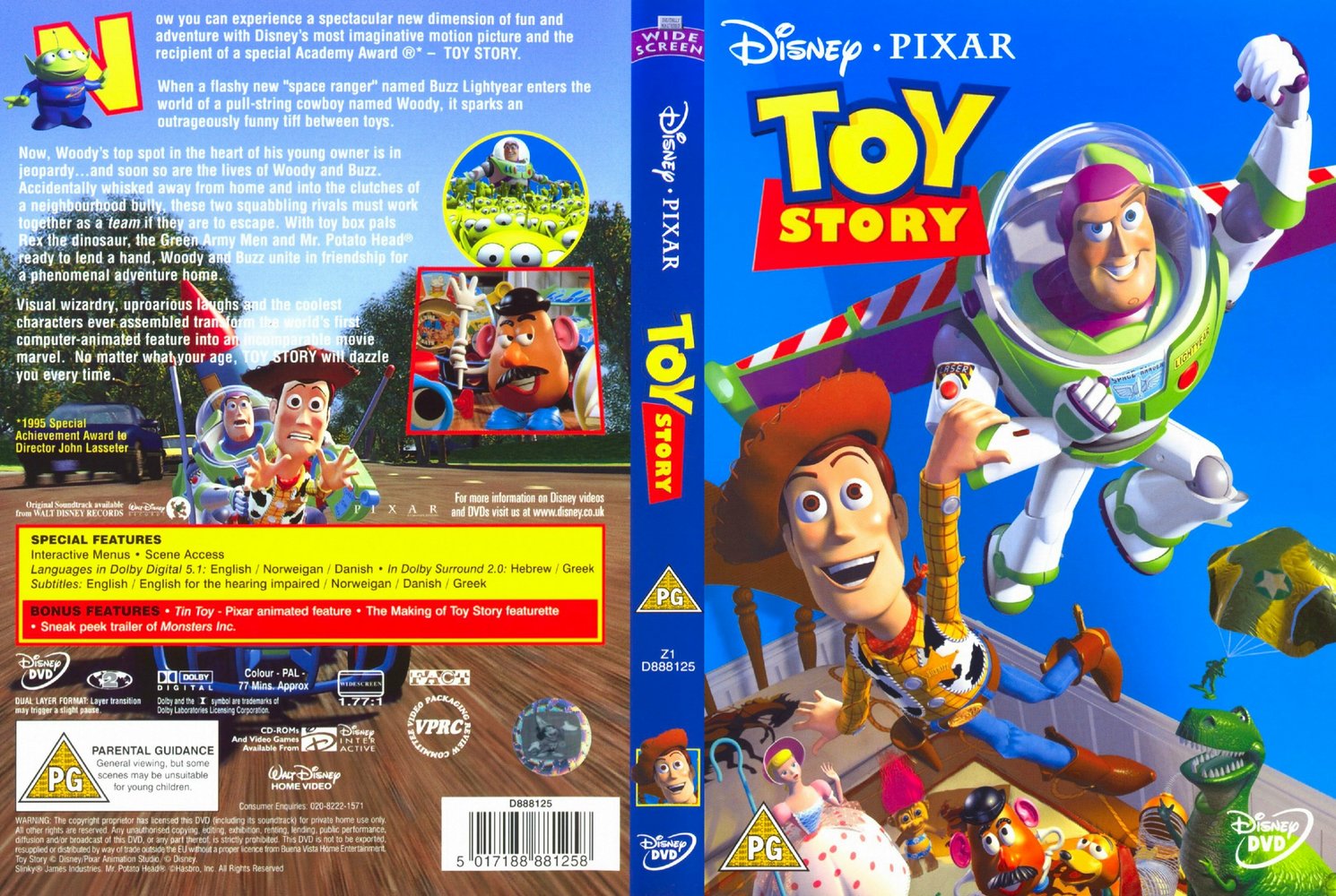 De Tudo E Mais Um Pouco: Capas De DVDs Toy Story