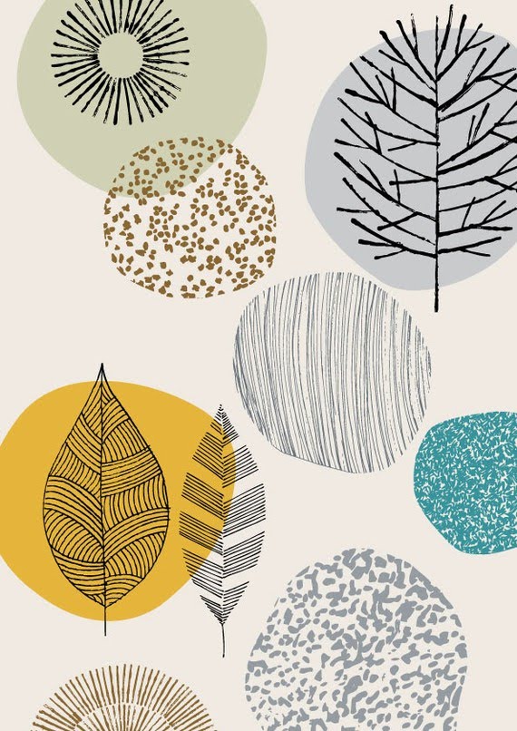 avant garde design: wallpaper pattern ideas.