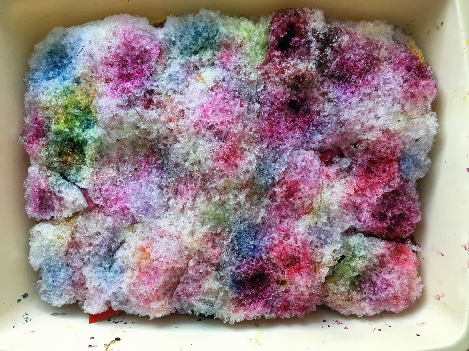 Notes from Norma: More Snow Dyeing