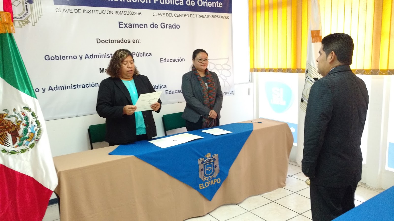 Esc Libre de Ciencias Políticas y Admón Púb de Ote: agosto 2016