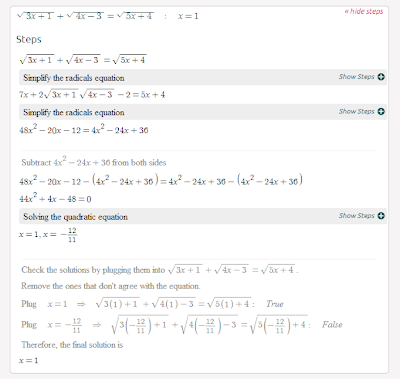 Symbolab Blog: High School Math Solutions – Radical Equation Calculator